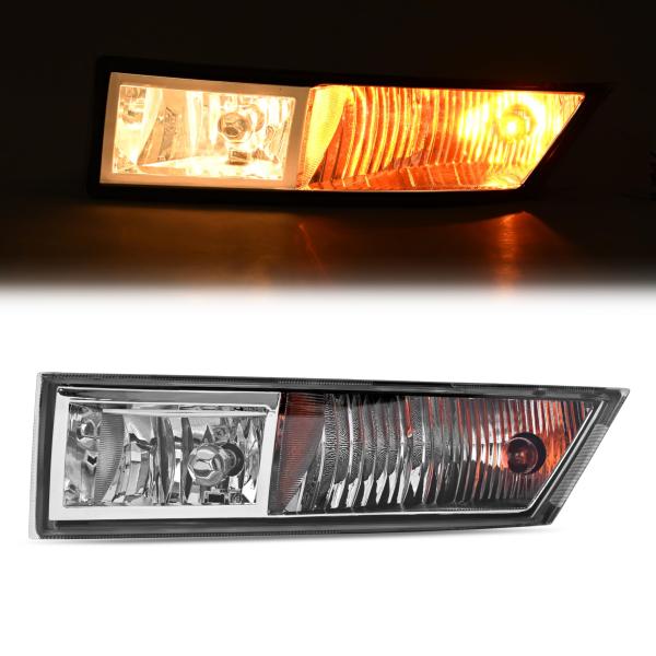 商品名: HECASA 左フォグライト 2007-2013 キャデラックエスカレードESV EXT &amp; 2014 エスカレードESV GM2592163 10383562 バンパーランプ用 ハロゲン クリアレンズ 運転席側 HECA...