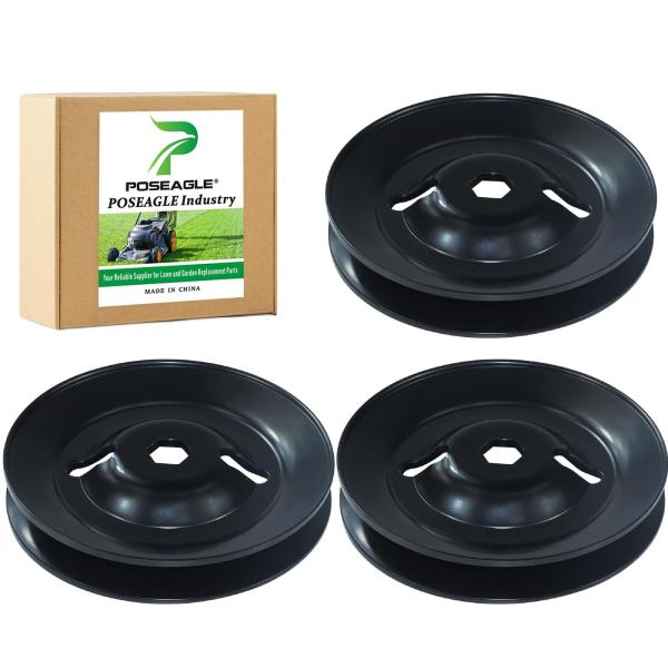 商品名: POSEAGLE 3パック M155979 スピンドルプーリー 交換用 John Deere M155979 プーリー、John Deere スピンドルプーリー GX20335 John Deere プーリー John Deere...