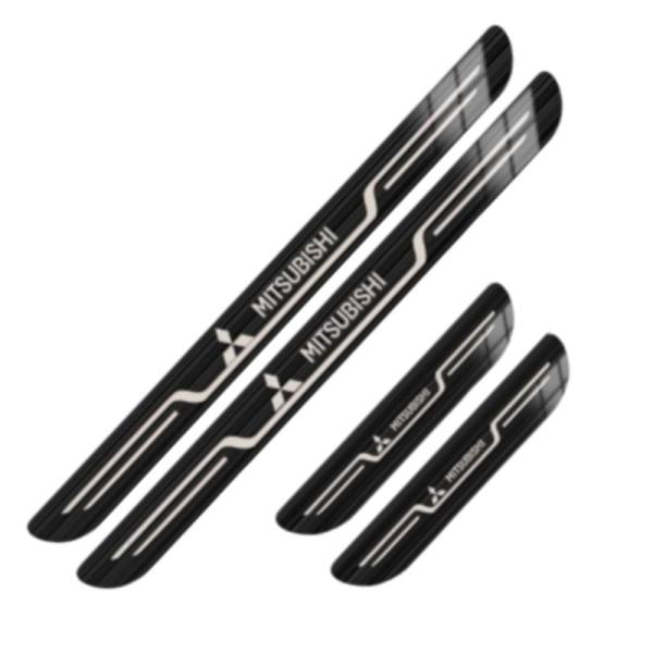 商品名:  Car Door Sill Protector for Mitsubishi Triton Single Cab Chassis 2019-2023, Automotive Door Entry Guard Car Door S...