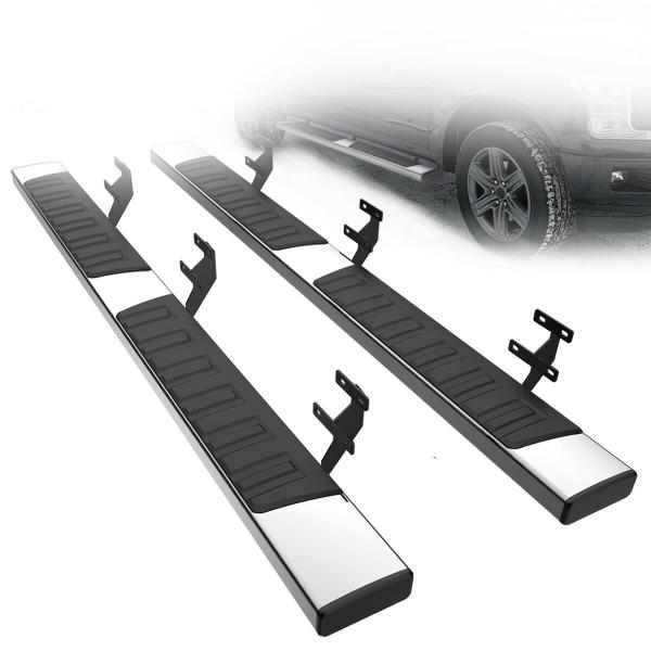 商品名:  BQPMDBD Left Driver and Right Passenger Side Stainless Steel ABS Plastic Running Board Driver Passenger Right Left...