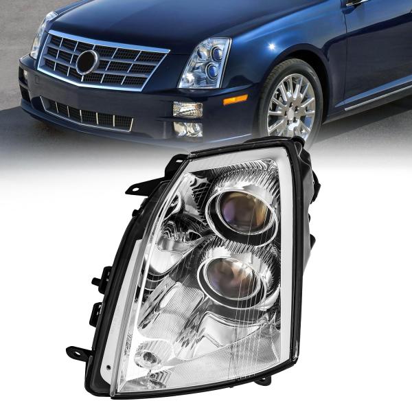 商品名:  KARPAL HID/Xenon Headlight Driver Left Side Fit for 2005 2006 2007 2008 2009 2010 2011 Cadillac STS 20836119 GM250...