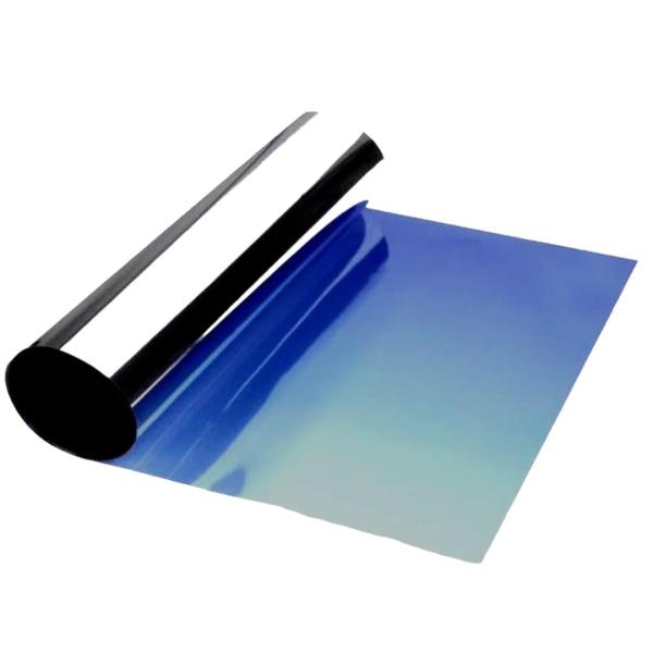 商品名: サンバイザー 59x7.9 フロントガラス用ソーラーフィルムストリップ クリアベースにグラデーション不透明度 非反射 メタライゼーションなし サンシェードバンド ブルー Sun Visor 59x7.9 Solar Film St...