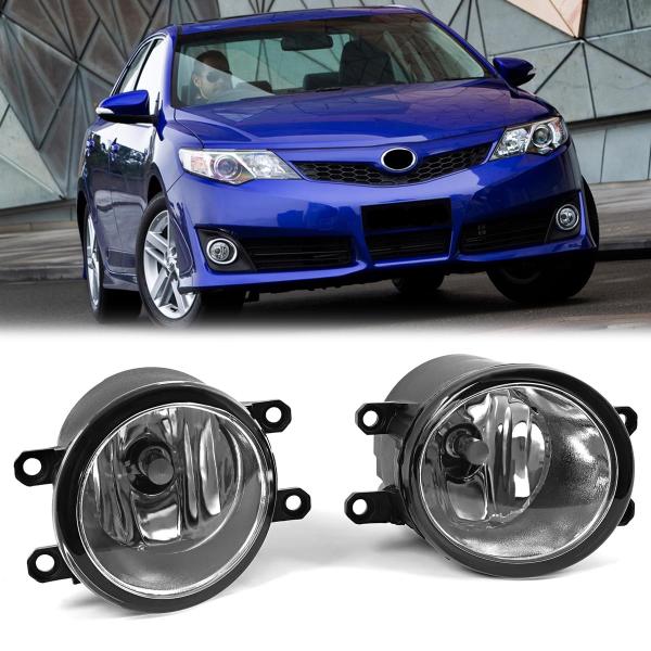 商品名:  Partsmojo Front Bumper Fog Light Lamps Halogen Fit For 2012 2013 2014 T0y0ta Camry SE,8121006071,8122006071,Left&a...