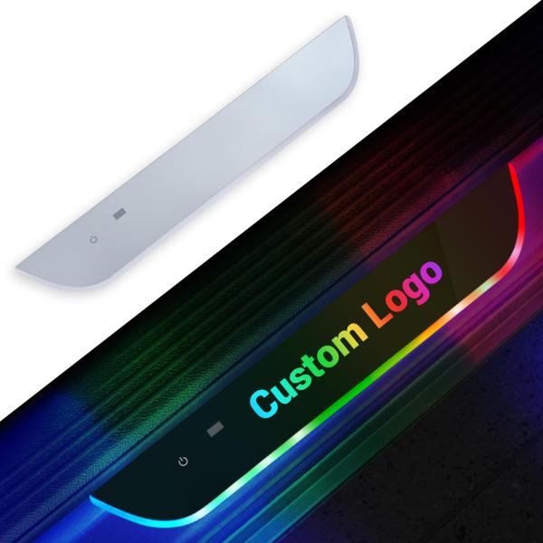 商品名:  LED Car Door Sill Lights Custom Car Door Sills with Logo/Text Waterproof Auto-Sensing LED Door Sills for Car Funny...