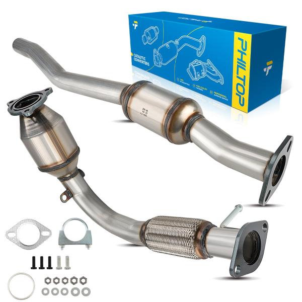 商品名:  PHILTOP Front and Rear Catalytic Converter Compatible with 2010-2014 Equinox/Terrain 2.4L, 2012-2015 Captiva Sport...