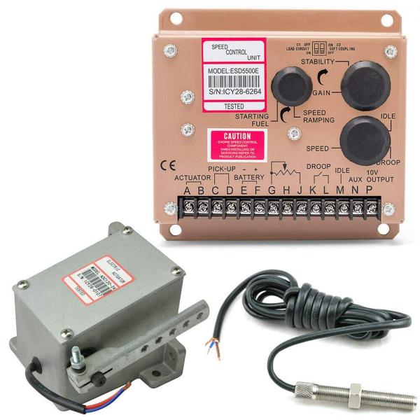 商品名:  12V Electronic Engine Speed Controller Governor Generator Genset Parts, ESD5500E Speed Control Unit for All Kinds ...