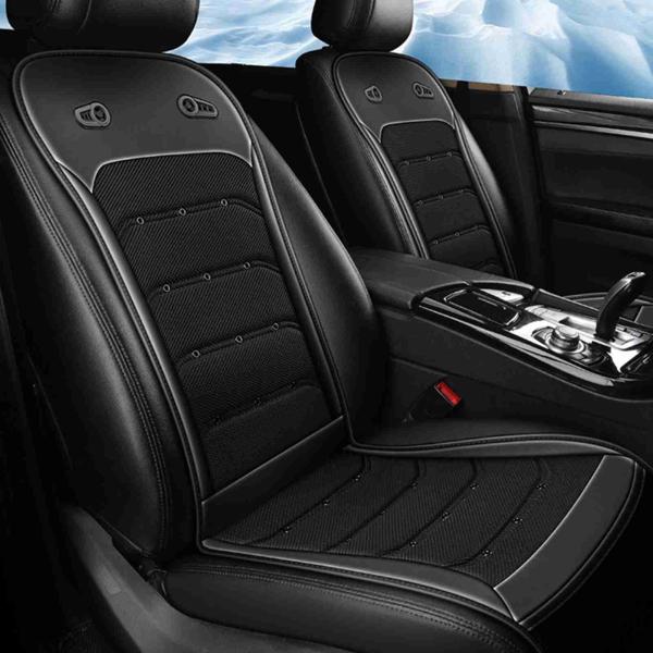 商品名:  HKINBAS Cooling Car Seat Cushion 12V/24V Front Seat Cooled Cover Intelligent Fans Summer Breathable Ventilated Sea...