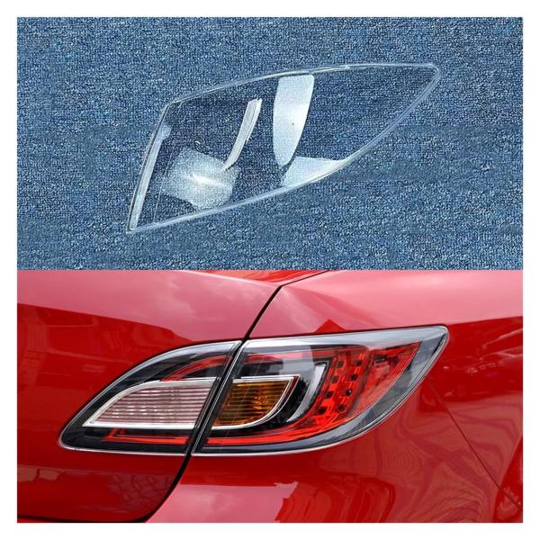 商品名:  PIFYPJBI Car Rear Taillamp Glass Lamp Transparent Lampshade Shell Taillight Cover Compatible for Mazda 6 2009-2015...