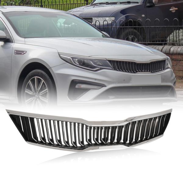 商品名:  Partzer Front Bumper Chrome Grille Lower Grill Compatible with 2019 2020 Kia Optima,Replacement for KI1200202 8635...