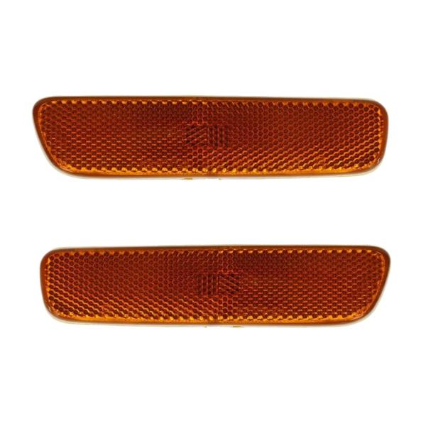 商品名:  BQPMDBD Bumper Mounted Marker Signal Parking Light Pair Set 2 Piece for Lexus for RX300 Base 1999-2003 Front Left ...