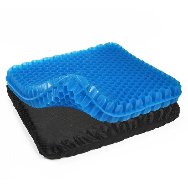 商品名: JAEMEYEM ジェルシートクッション Gel Seat Cushion for Long Sitting Pressure Relief for Back, Sciatica, Coccyx, Tailbone Pain - ...