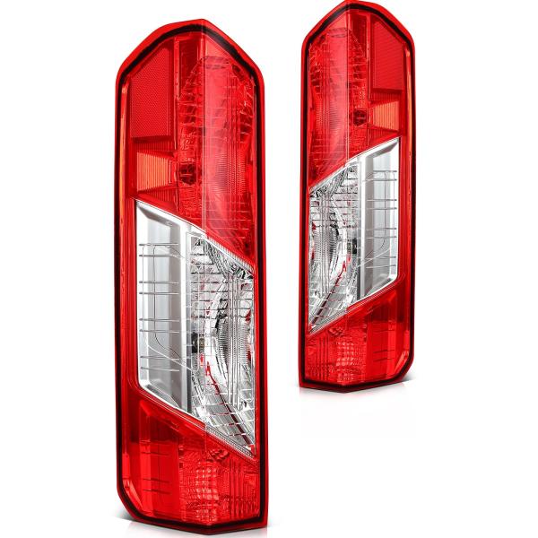 商品名:  LBRST Tail light Assembly fit with 2015-2023 for ford Transit Red Clear Lens Driver and Passenger Side CK4Z13405G ...