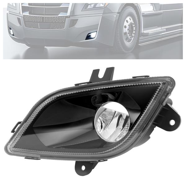 商品名:  HECASA Front Left Full LED Fog Light Compatible with 2018-2024 Freightliner Cascadia Front Bumper Fog Light Lamp D...