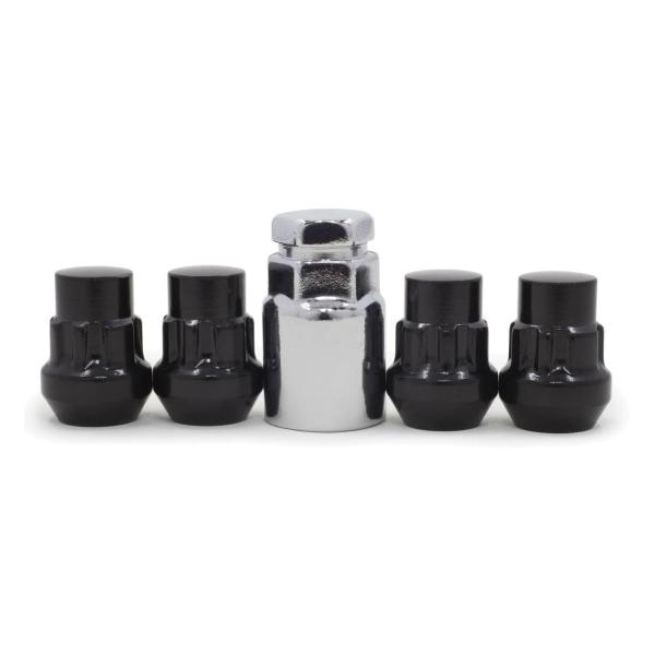 商品名:  ARCOSUCU Front and Rear Left Driver and Right Passenger Side Black Bulge Acorn Wheel Lock Left Passenger Driver Ri...