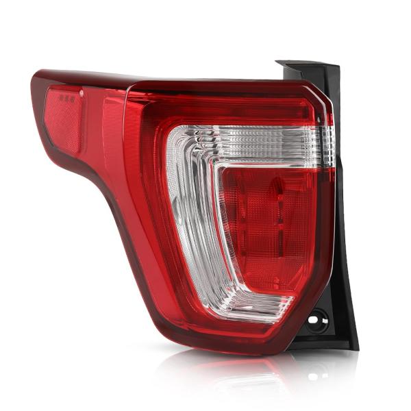 商品名:  Rear Tail Light Brake Lamp Assembly, Fit Ford Explorer 2016 2017 2018 2019, Left Driver Side, Red Lens W/o Harness...