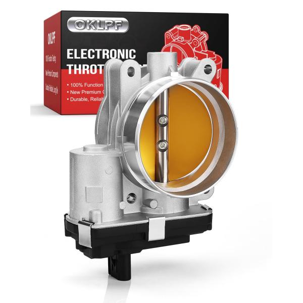 商品名: 電子スロットルボディ LXTB1297 OKLPF Throttle Body Compatible with Chevy Silverado 1500 14-20, Silverado 1500 LD 2019, Suburba...