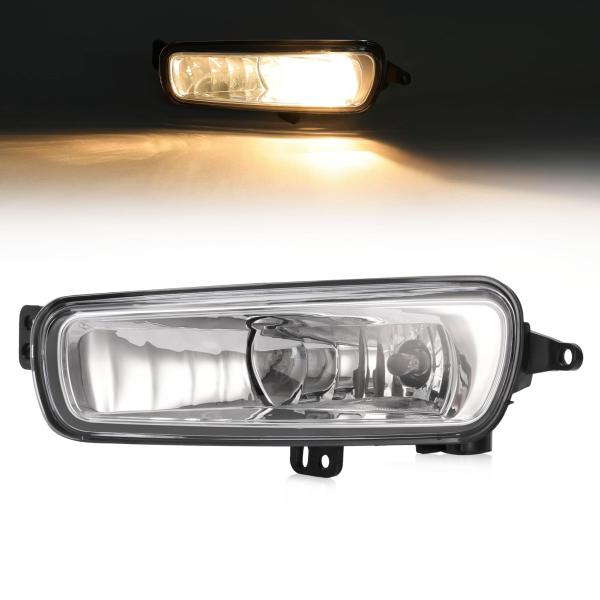 商品名:  HECASA Left Fog Light Compatible with 2020-2023 Ford Transit Fog Lamps Front Bumper Driving Plastic W/Bulb Clear L...