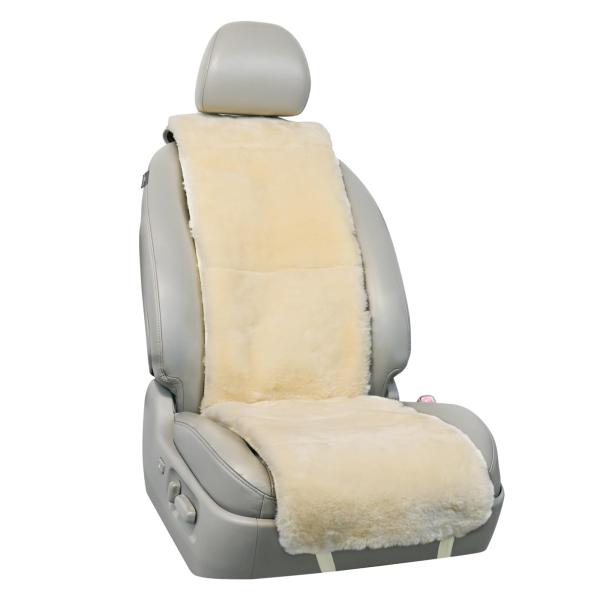 商品名:  Aegis Cover Sheepskin Seat Covers, Merino Wool Front Car Seat Vest Cover with Nonslip Backing, Super Soft Dense Pe...