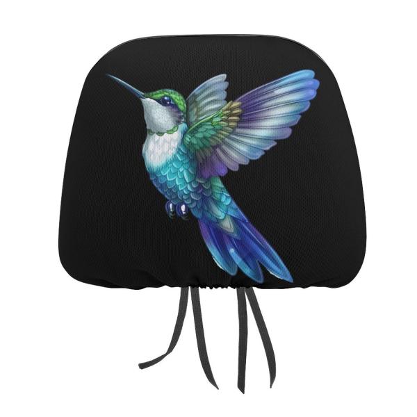 商品名:  Cartoon Hummingbird Headrest Covers for Car Seat Head Rest Protector Cover Accessories for Women Men 2 PCSブランド: Ge...