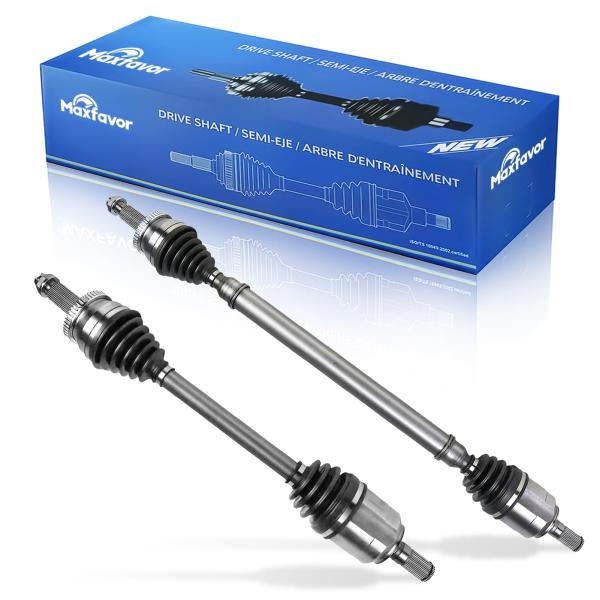 商品名: Maxfavor CV アクスルフロントアセンブリセット 2015-2019 ヒュンダイ ソナタ &amp; 2016-2020 起亜オプティマ CV アクスル アクスル用 - 両側の完全なCVアクスルシャフトジョイント Maxf...