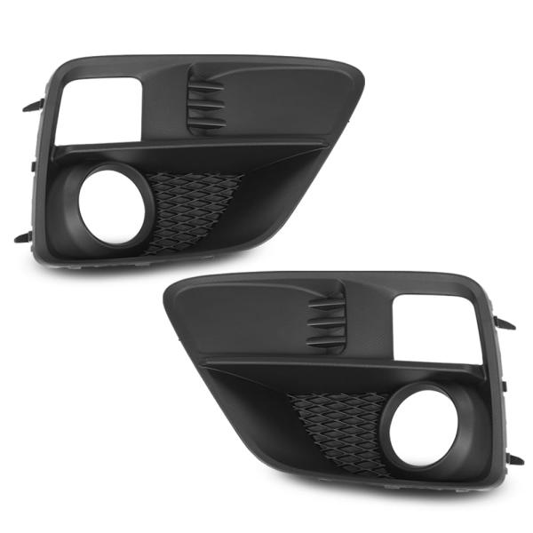 商品名:  CROSSDESIGN Bumper Fog Light Bezel Cover 2PCS Front Compatible with Subaru WRX &amp; WRX STI 2015-2017,Fit For Mod...