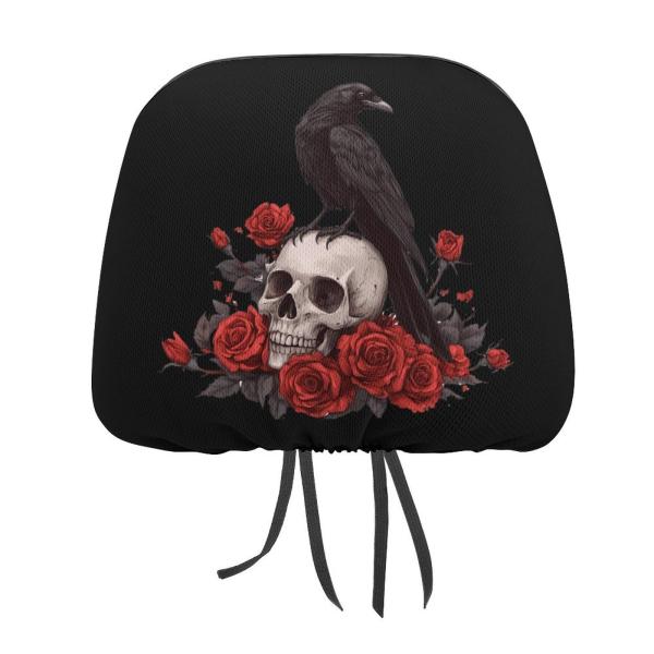 商品名:  Skull Rose Crow Car Headrest Covers Universal Car Seat Head Rest Protector for Auto Truck 2 PCSブランド: Generic商品サイズ:...