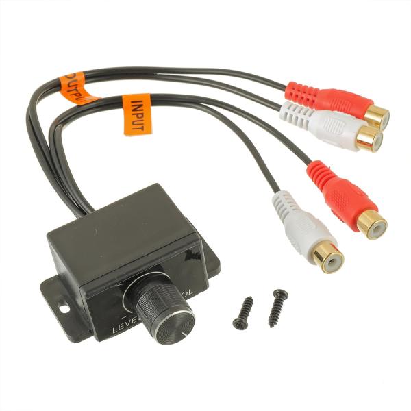 商品名:  JAMHER Universal Car RCA Amplifier Level Controller Car RCA Audio Bass Control Knob Sub Amp Volume Control Cable f...