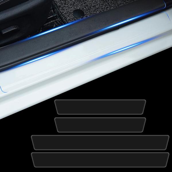 商品名:  4pcs Car Door Sill Protectors Strips for Hyundai STARIA 2021-2024 2025, Car Door Edge Guards Door sill Trim Car Do...