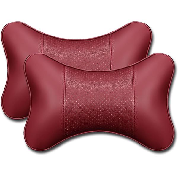 商品名:  WONZTHWD 2PCS Car Neck Pillow for Dodge Durango 2005-2024, Universal Leather Relax Neck Support Headrest Pillows P...