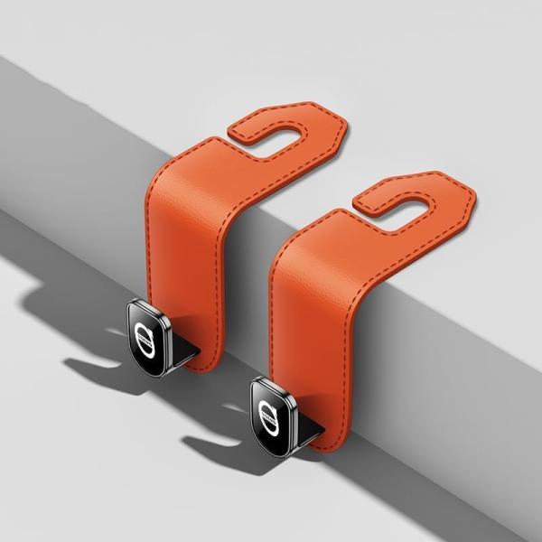 商品名:  JMCCMJ Car Seat Hooks for Headrest for Volvo EC40/EM90/EX30/EX90, Car Seat Back Storage Hook Convenient Car Purse ...