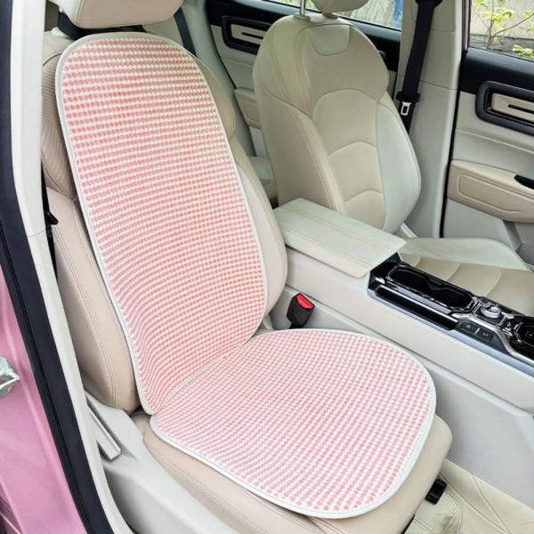 商品名:  YISLEND Pink Car Seat Covers, Bow Car Headrest and Lumbar Support Pillow Set, Cute Car Seat Pillow, Non-Slip Front...