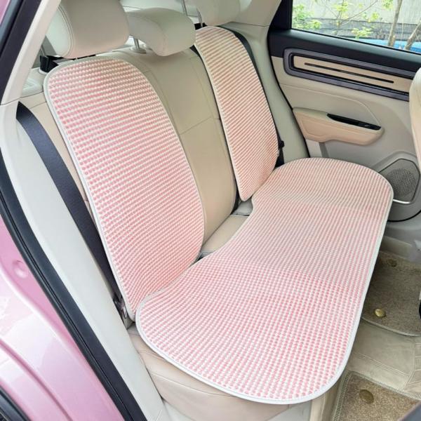 商品名:  YISLEND Pink Car Seat Covers, Bow Car Headrest and Lumbar Support Pillow Set, Cute Car Seat Pillow, Non-Slip Front...