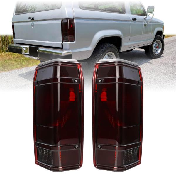 商品名:  USR 84-90 Bronco 2 Tail Light ? Rear Tail Lamps Set (Left + Right) Compatible with 1984-1990 Ford Bronco II Compac...