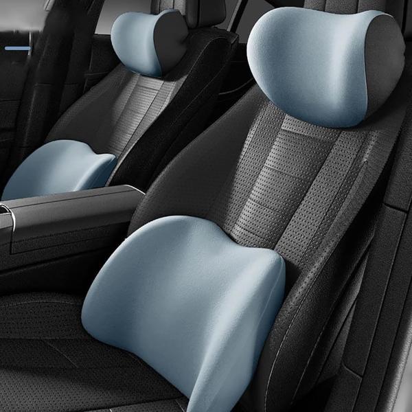 商品名:  LEYGYNPX Car Headrest &amp; Lumbar Support Cushion for Honda Civic 2005-2023, Ergonomic Memory Foam Breathable Rem...