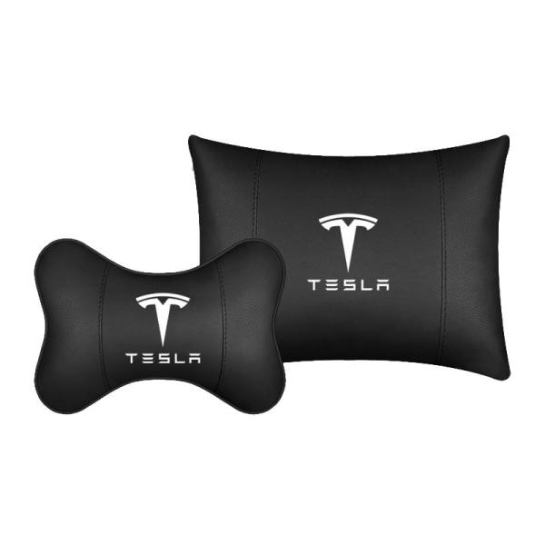 商品名:  GHAAH Car Headrest &amp; Lumbar Support Cushion for Tesla Model 3 Model S Model X Model Y, Car Lumbar Support Pill...