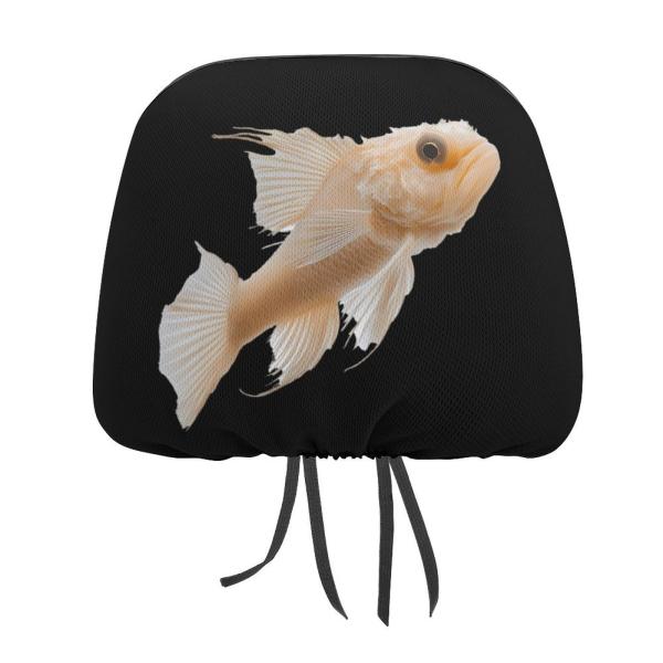 商品名:  Cavefish Car Headrest Seat Cover Accessories Headrests Covers Protector Universal Fit to All Model 2 PCSブランド: Gene...