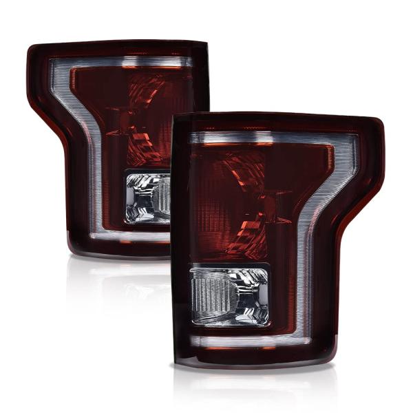 商品名:  G-PLUS Rear Tail Lights Compatible with Ford F150 2015 2016 2017 Taillamps Brakelights w/bulb Luces Traseras Smoke...