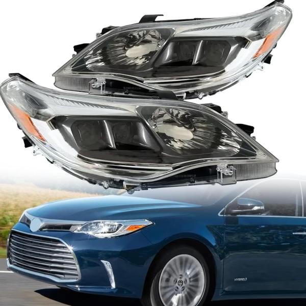 商品名:  Fa facundo Halogen Headlights Assembly Compatible with Toyota Avalon 2013-2018 ? Headlamp Replacement for Driver &...