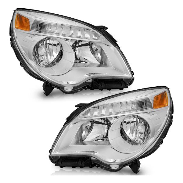 商品名:  Headlight Assembly Compatible with 2010-2015 Chevy Equinox LT/LS,Halogen Headlamp for Chevrolet Equinox 2010 2011 ...