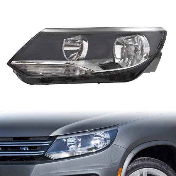 商品名:  Ringmaster Headlight Assembly Halogen Headlamp Front Head Lamp Replacement Chrome Housing Clear Lens For 2012 2013...