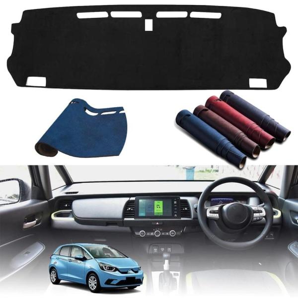 【適合車種】ダッシュマットに適用 ホンダ 新型 FIT フィット 4代目GR1/GR2/GR3/GR4/GR5/GR6/GR7/GR8型 2020年2月-現行 ※注意：ダッシュボード不適合を避けるため、ご購入前に年式、グレード、オプション等...