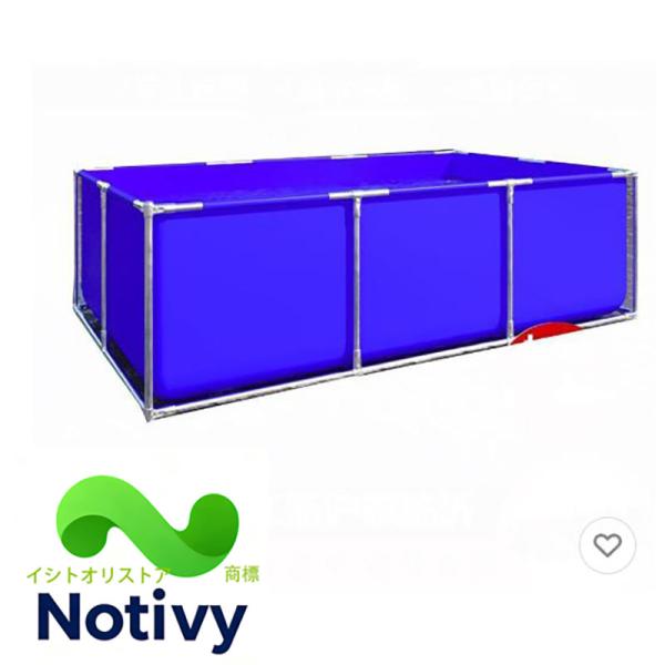 【丈夫な素材】: ターポリンは厚いPVCコーティングされた防水生地でできており、老化防止、破れにくく、折りたたみやすく、耐久性があります。 重量: 500g/m2; 厚さ: 0.5mm【頑丈で耐久性】: ステンレス鋼パイプを使用して周囲を固...