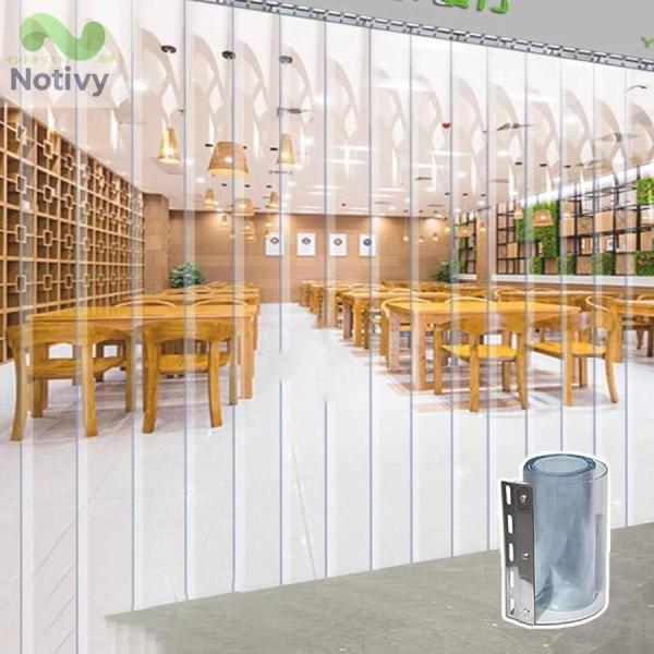 【測定方法】：PVC /ビニルストリップ、各ストリップの幅は18cm、オーバーラップは3cm、実際の幅は15cmです。たとえば、ドアの幅を90cmと測定した場合、必要なストリップの数は90/15 = 6ストリップであり、必要に応じて長さを選...