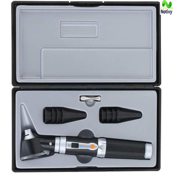 ポータブルLED診断型耳鏡 耳鏡セット オトスコープ 3倍率のレンズ