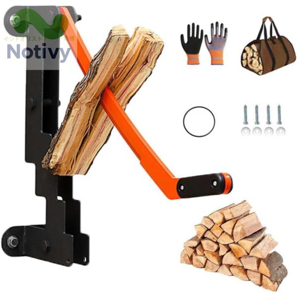 【高炭素鋼ブレード】この薪割りナイフのブレードは高炭素鋼で作られ、焼き入れされ、手鍛造されており、ブレードの強度と耐久性を確保しています。 柔らかい木材でも広葉樹でも、簡単に扱うことができます。【快適なハンドルデザイン】壁掛け薪割り滑り止め...