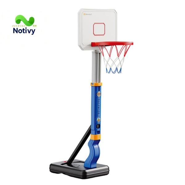 【安定性と安全性】ベースには水/砂の投入口があり、重量を増して転倒を防止します。前面には強化サンドバッグを追加できます。すべてのパーツの角は丸みを帯びており、衝突を防ぎ、お子様の安全を確保します。【高さ調節5段階】スタンドの高さは64cmか...