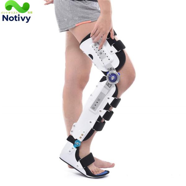 #角度調整可能:両側の可動範囲設定は、屈曲-10°〜120°、伸展-10°〜90°の間で調整可能で、10度刻みで調整できます。#頑丈で耐久性があります: 強化されたバックル、調整が簡単、着心地が良く、安全で耐久性があり、耐久性があります#通...