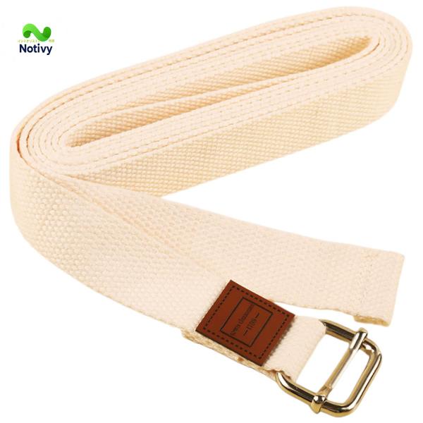 ヨガベルトヨガストラップ 綿 180cm/250cm/320cm 調節可能 ヨガ ピラティス ストレッチ 柔軟性のために用 ヨガワークス ヨガストレッチベルトロープ柔軟性を高め