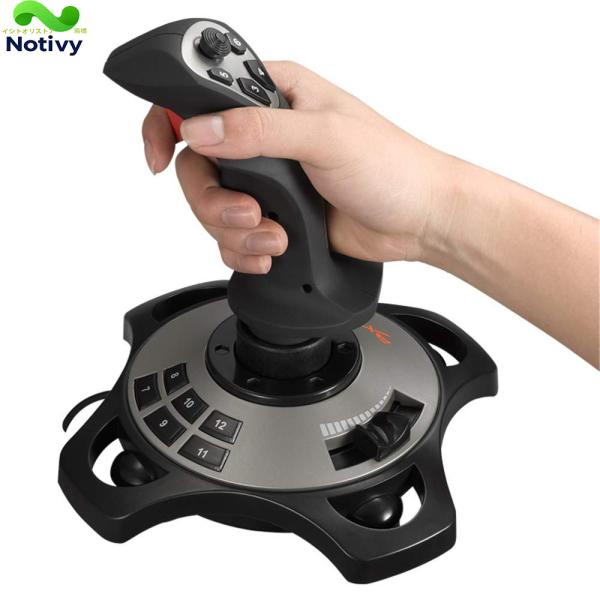 ★【振動フィードバック機能付】振動フィードバック機能により、リアルな飛行体験であなたを失望させません。注：振動強度が20％未満の場合、振動はほとんど感じられません。ドライバーの振動強度を50％以上に設定してください。ほとんどのフライトゲーム...