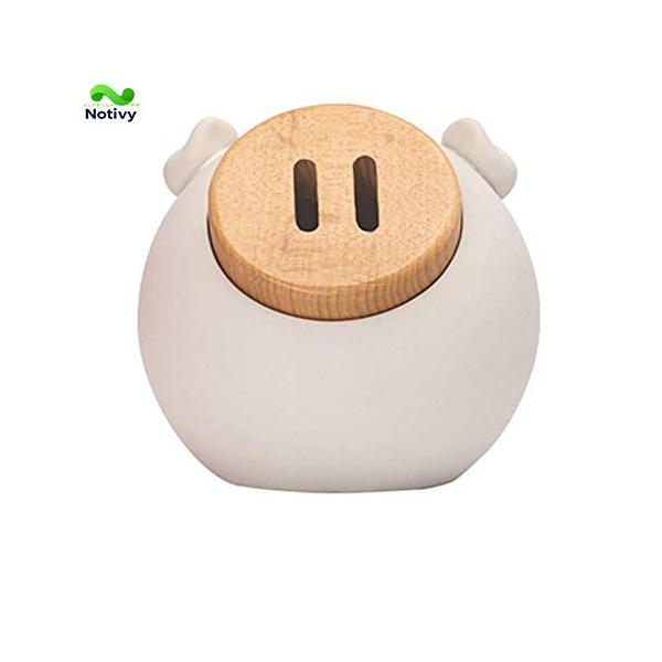 高品質の樹脂材料で作られ、非毒性、無味、そして壊れるのは簡単ではない、小さな子供に最適。リビングルーム、自習室、玄関、などの室内装飾に適用します。湿った布で拭いてください。掃除が簡単で、コインバンクを維持できます。入学、入園のお祝い、新年の...